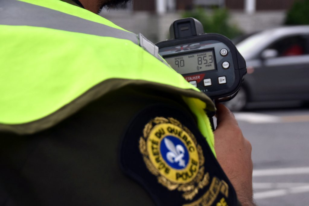 Plus de 7000 constats d’infraction en 7 jours : la vitesse demeure un ...