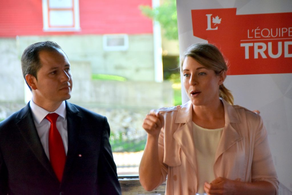 Les libéraux se mobilisent à Drummond, l’honorable Mélanie Joly de ...