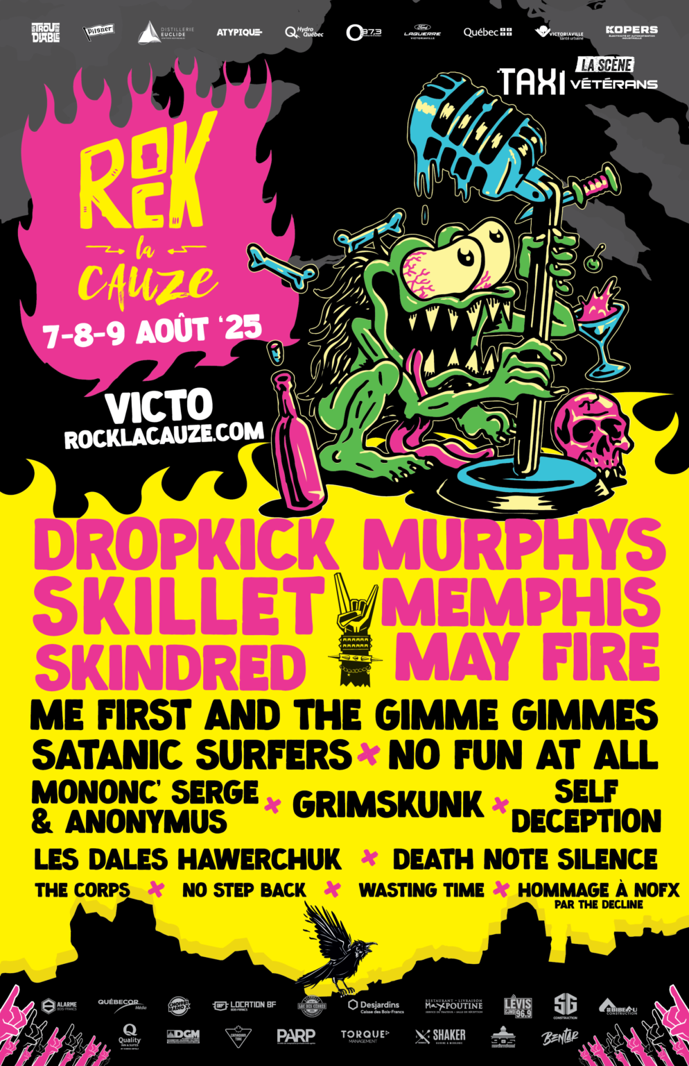 Rock la Cauze 2025 : une programmation complète avec plus de 30 groupes ...
