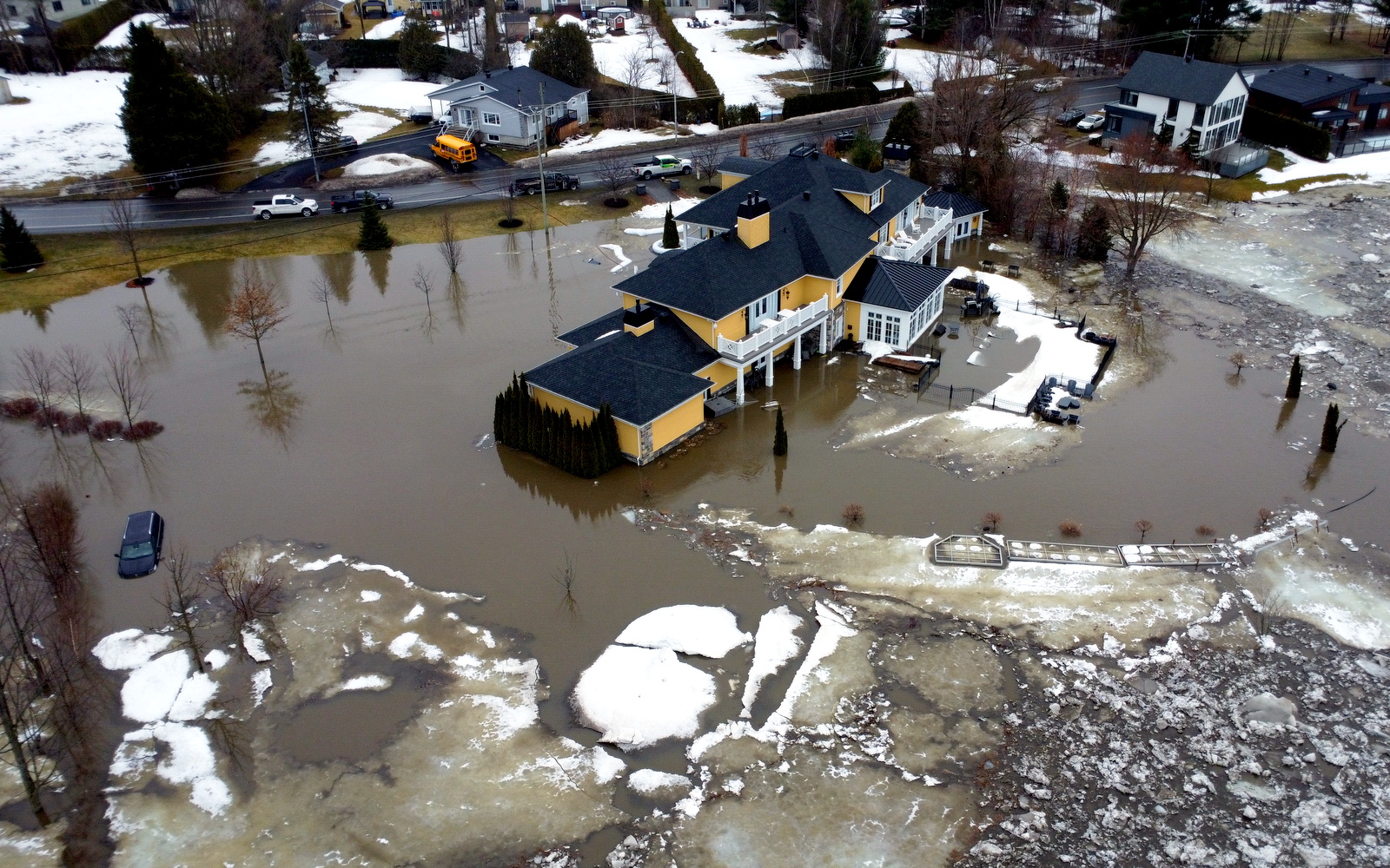 Inondation : fin de l’avis d’évacuation, plusieurs Drummondvillois ...