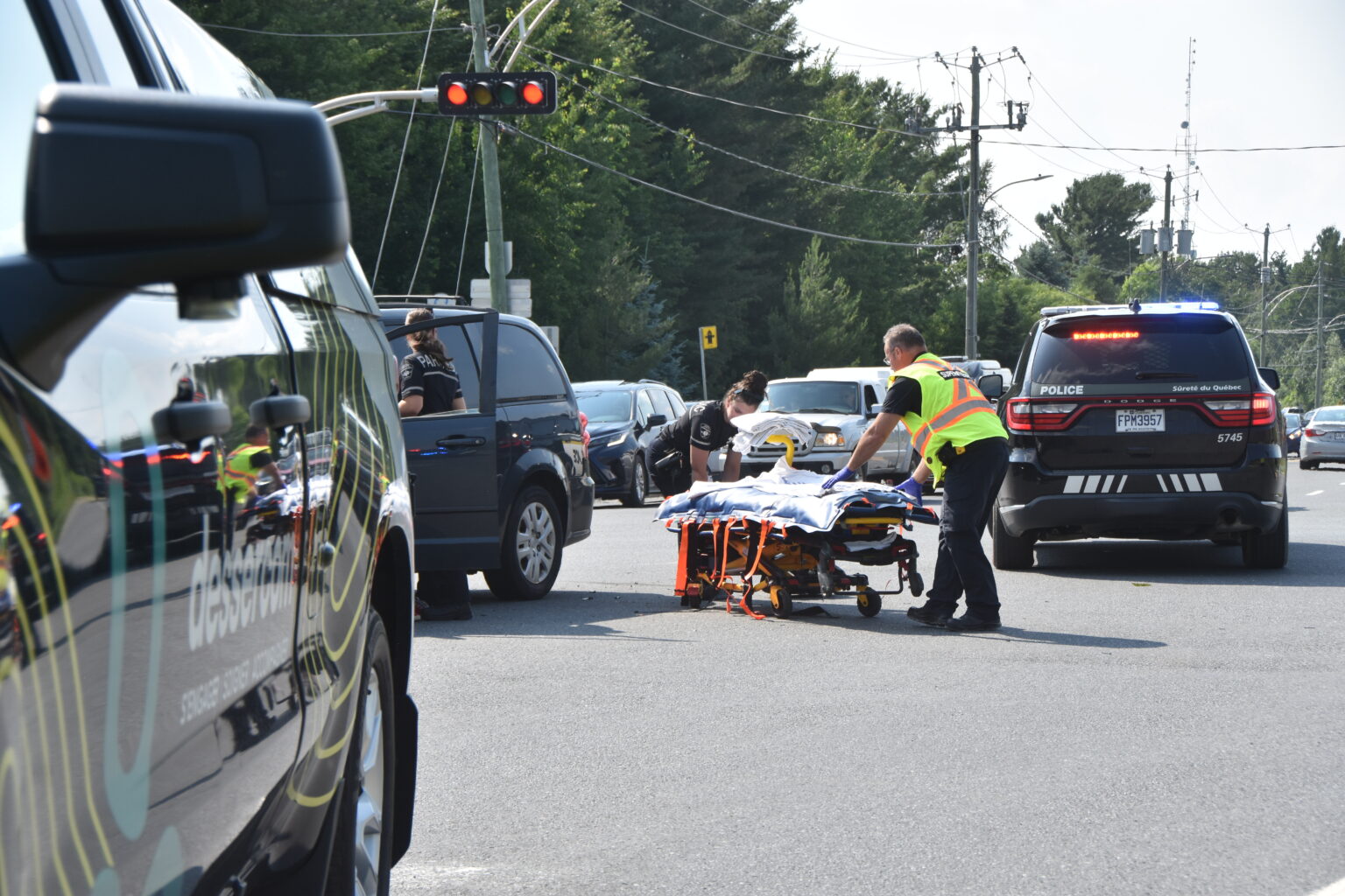 Violente collision à Drummondville : deux blessés dans un accident à l ...