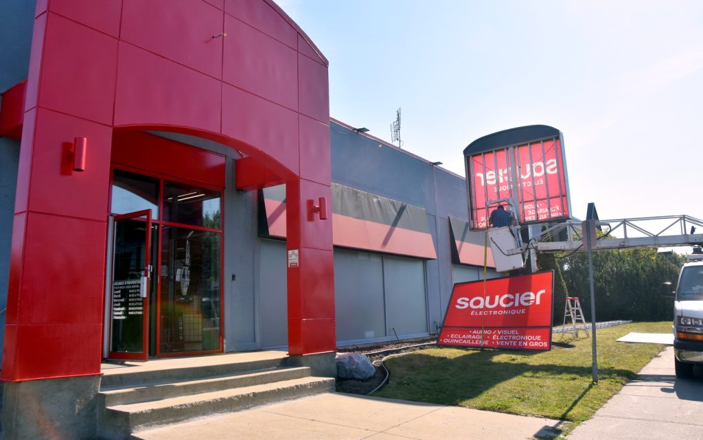 Après Addison : Marcel Saucier relance la bannière Saucier Électronique ...