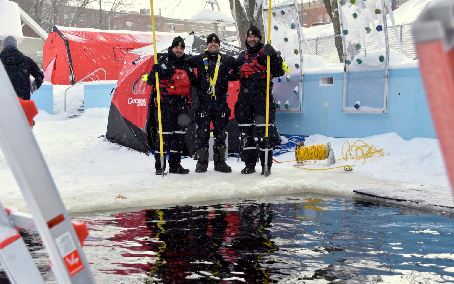 Défi de l’Ours polaire de la Sûreté du Québec : eau glacée, solidarité ...