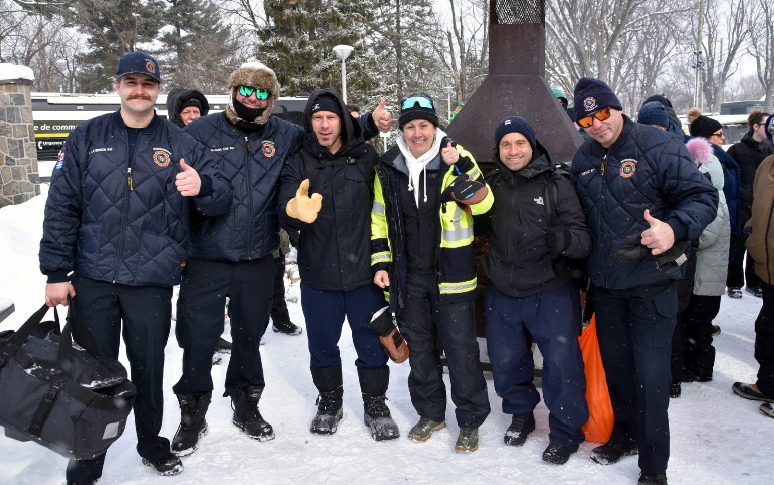 Défi de l’Ours polaire de la Sûreté du Québec : eau glacée, solidarité ...